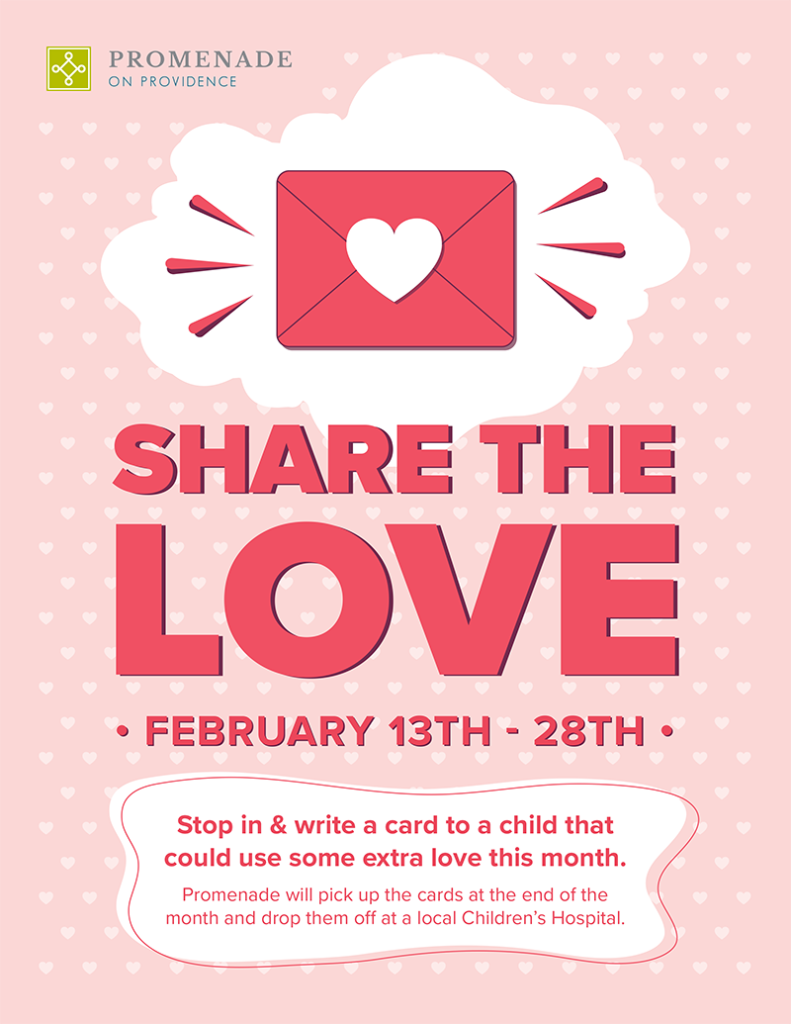 Feel The Love This Valentine’s Day - Promenade on Providence